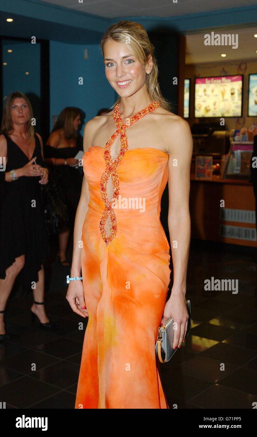 Lady Isabella Hervey - Around The World In 80 Days Premiere Stock Photo ...