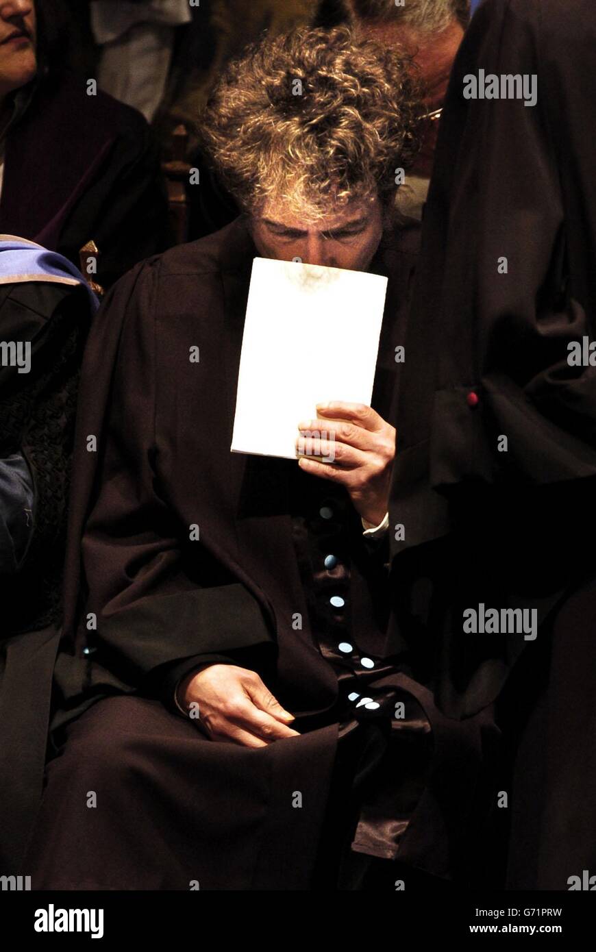 Bob Dylan Honorary Degree Stock Photo - Alamy