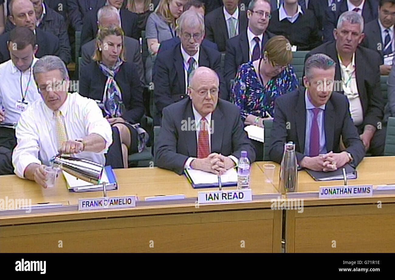 (left to right) Frank D'Amelio, Executive Vice President, Business ...