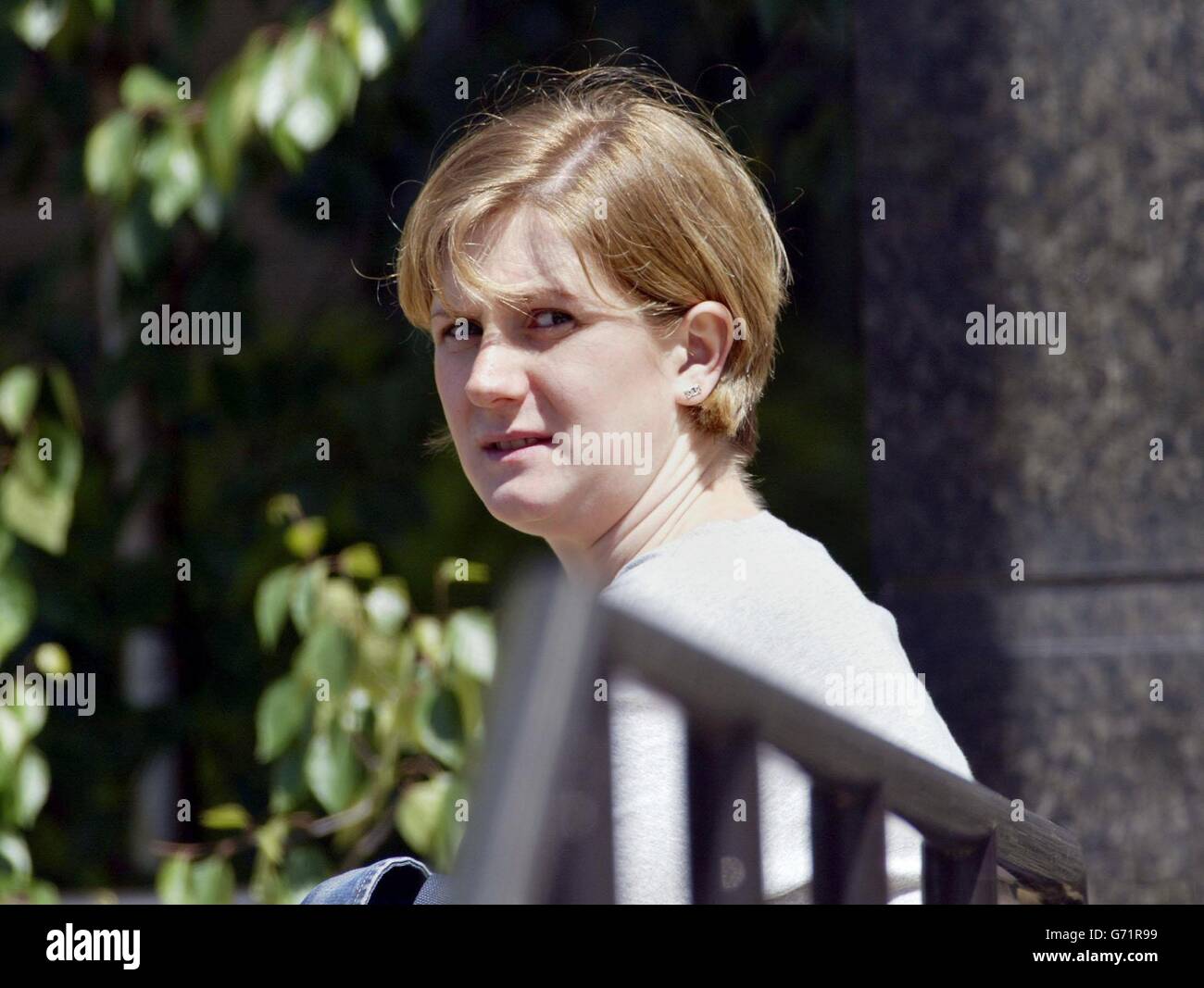 Teresa Evans at Antrim court, for the inquest into the death of her son ...