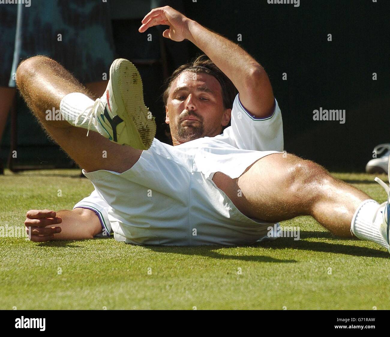 Ivanisevic Wimbledon 2004 Stock Photo - Alamy