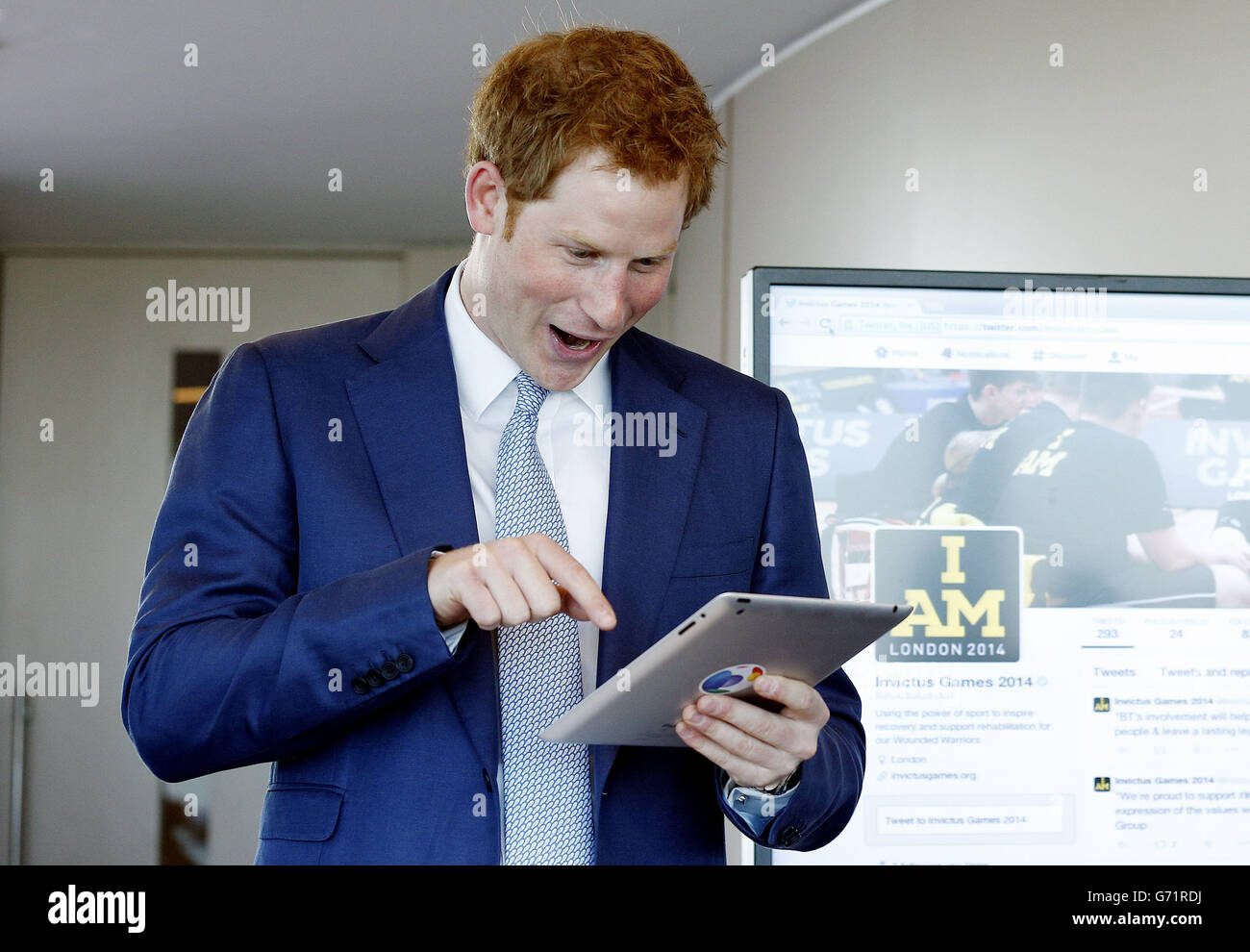 Invictus Games ticket launch Stock Photo - Alamy