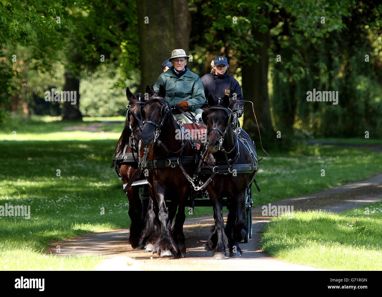 Equestrian - Royal Windsor Horse Show - Day Two - Windsor Castle Stock ...