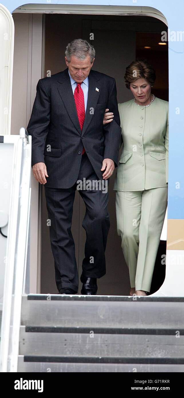 President bush visit to ireland hi-res stock photography and images - Alamy
