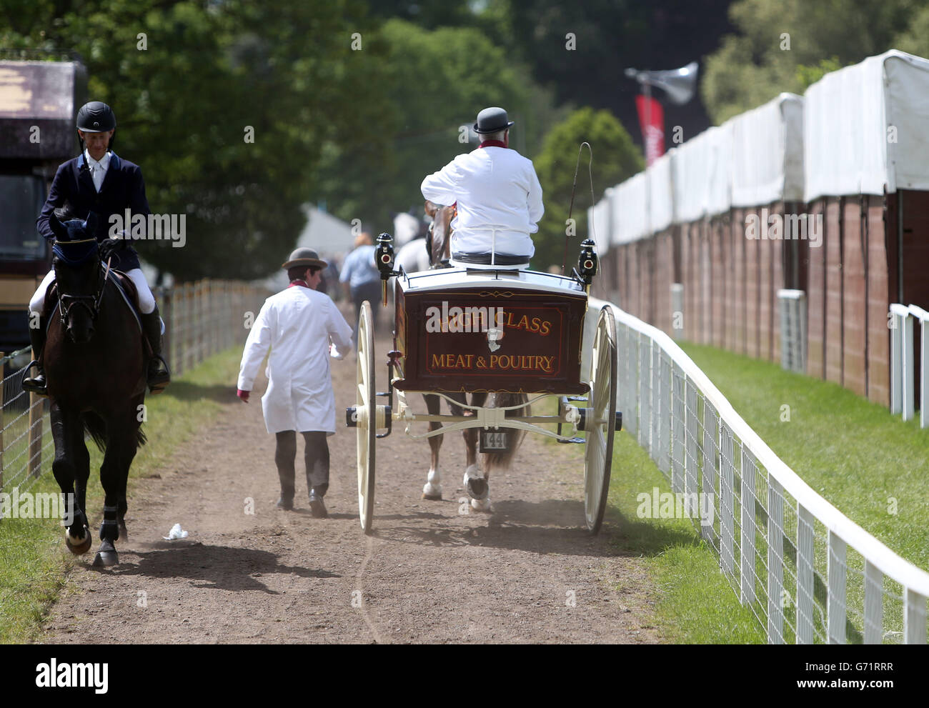 Equestrian - Royal Windsor Horse Show - Day Two - Windsor Castle Stock ...