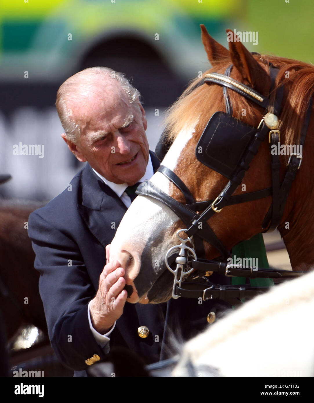 Equestrian - Royal Windsor Horse Show - Day Two - Windsor Castle Stock ...