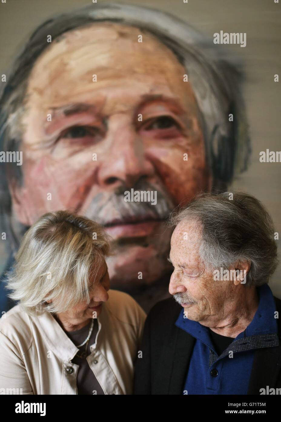 One of the sitters Uri Orlev, Children's author and Belsen survivor ...