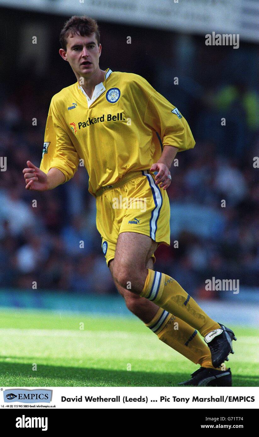 Premier League Soccer - Coventry City v Leeds United. David Wetherall ...