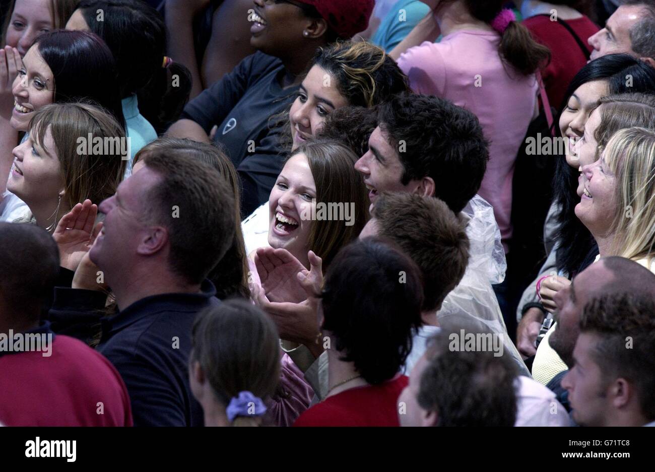 Crowd olympic torch concert hi-res stock photography and images - Alamy