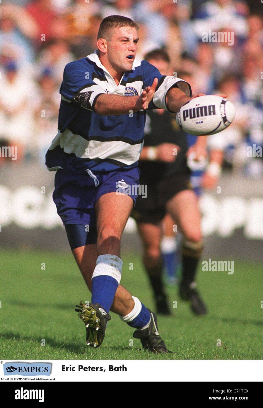 Rugby Union. Bath v Wasps. Eric Peters, Bath Stock Photo - Alamy