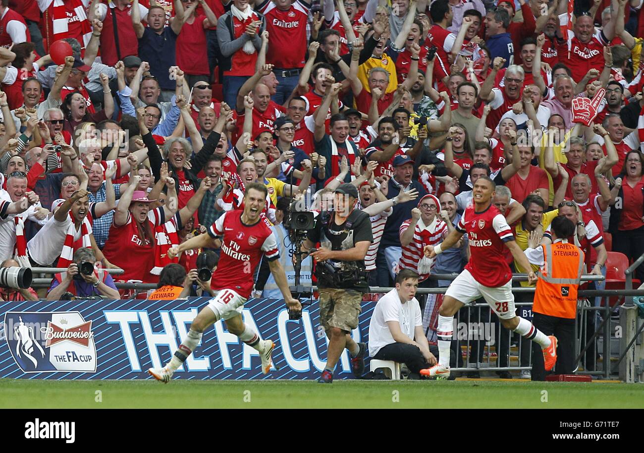 Soccer - FA Cup - Final - Arsenal v Hull City - Wembley Stadium Stock ...