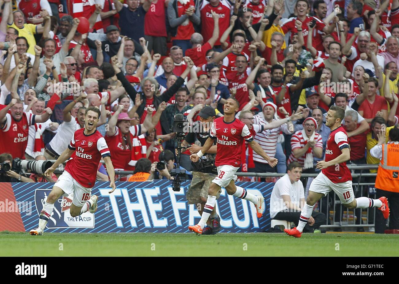 Soccer - FA Cup - Final - Arsenal v Hull City - Wembley Stadium Stock ...