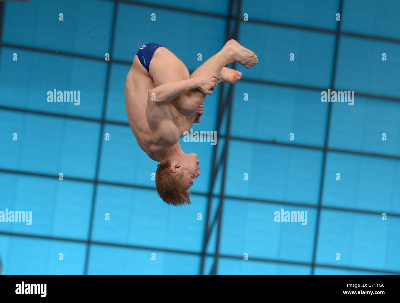 Great Britain's Jack Laugher in the Men's 3m Springboard, during day ...
