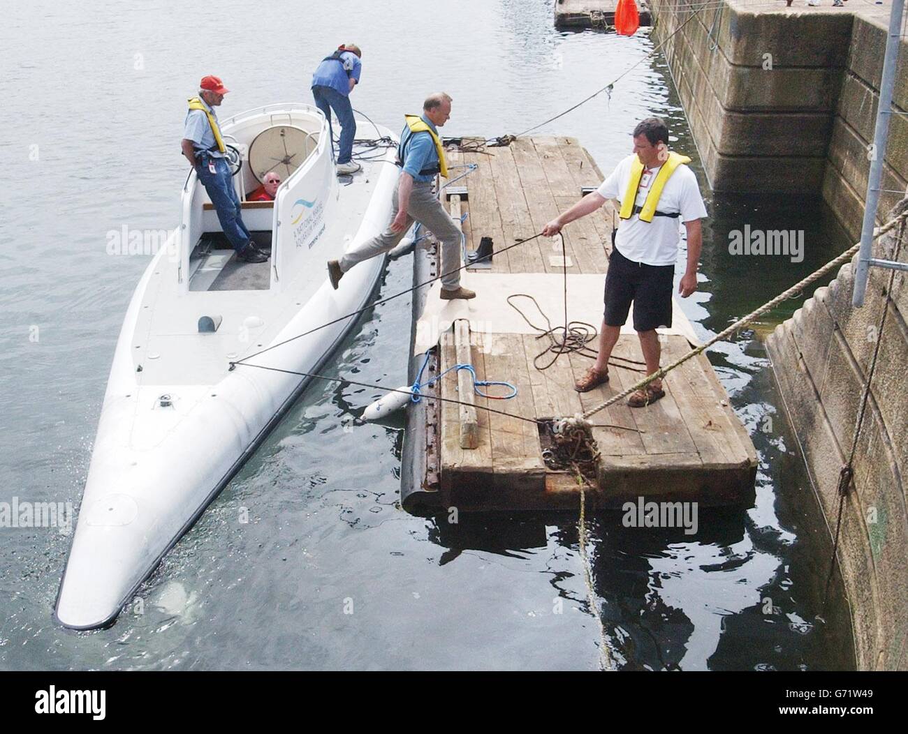 Alicia - 6 Man Submarine Stock Photo - Alamy