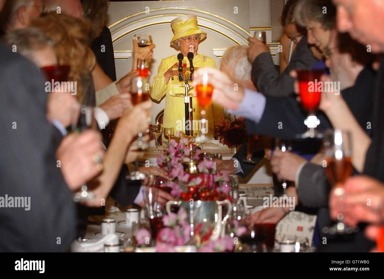 Queen Elizabeth II RADA Centenary Stock Photo - Alamy