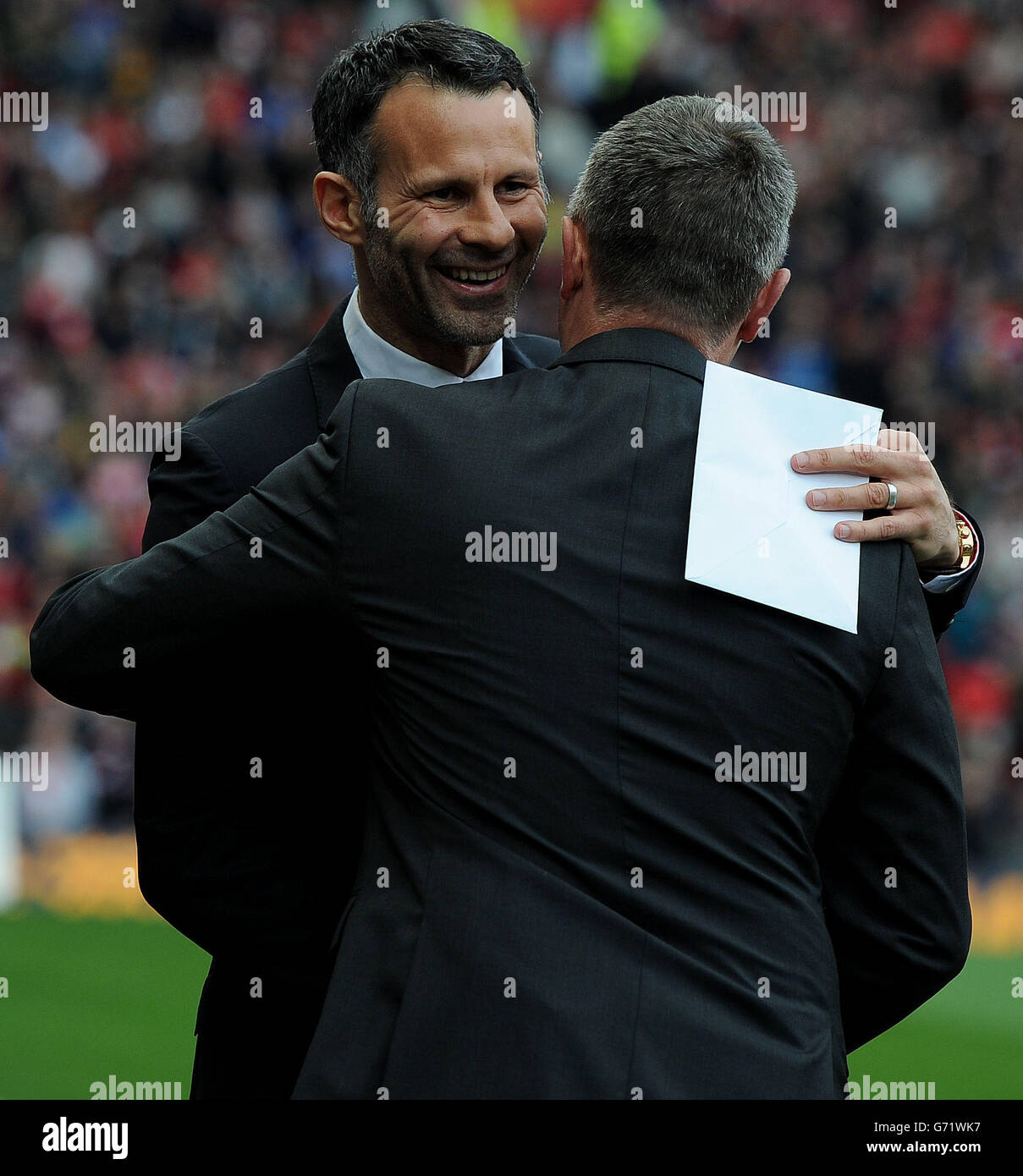 Manchester uniteds ryan giggs barclays premier league match old ...