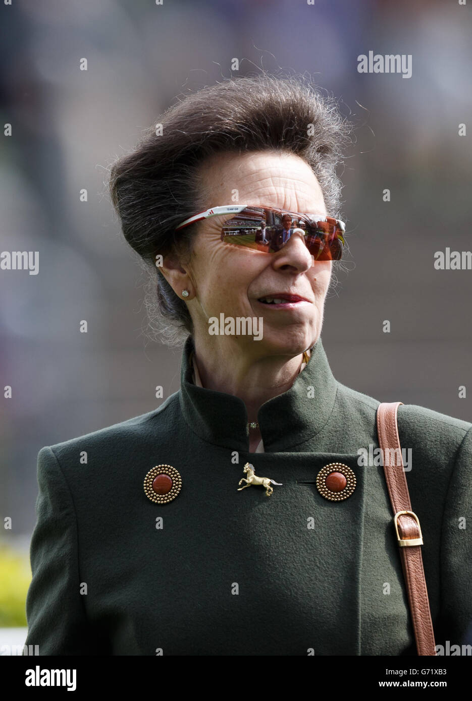 The Princess Royal in the parade ring during the Discover Ascot Raceday ...