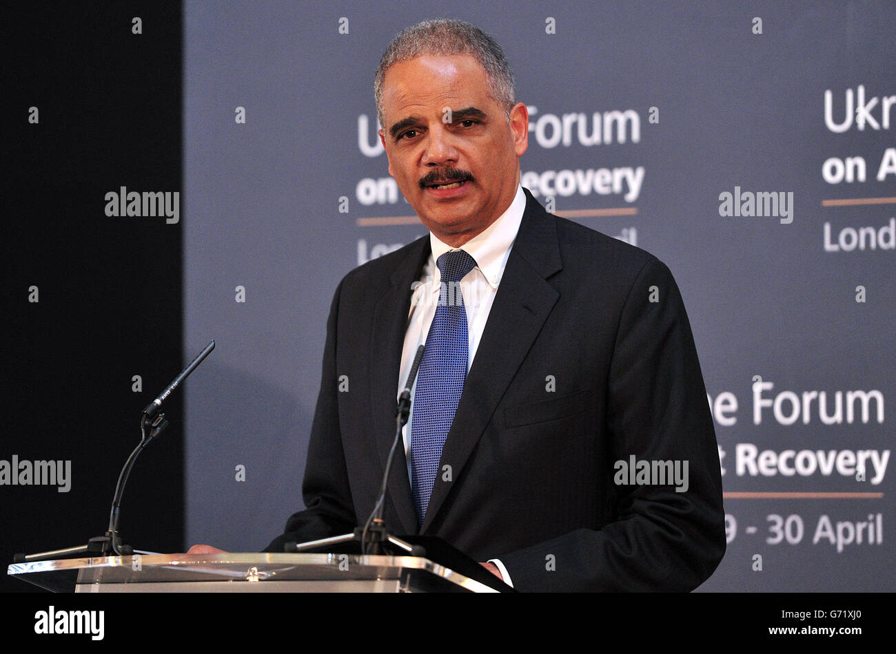United States Attorney General Eric Holder gives his closing statement ... United States Attorney General Eric Holder gives his closing statement ...
