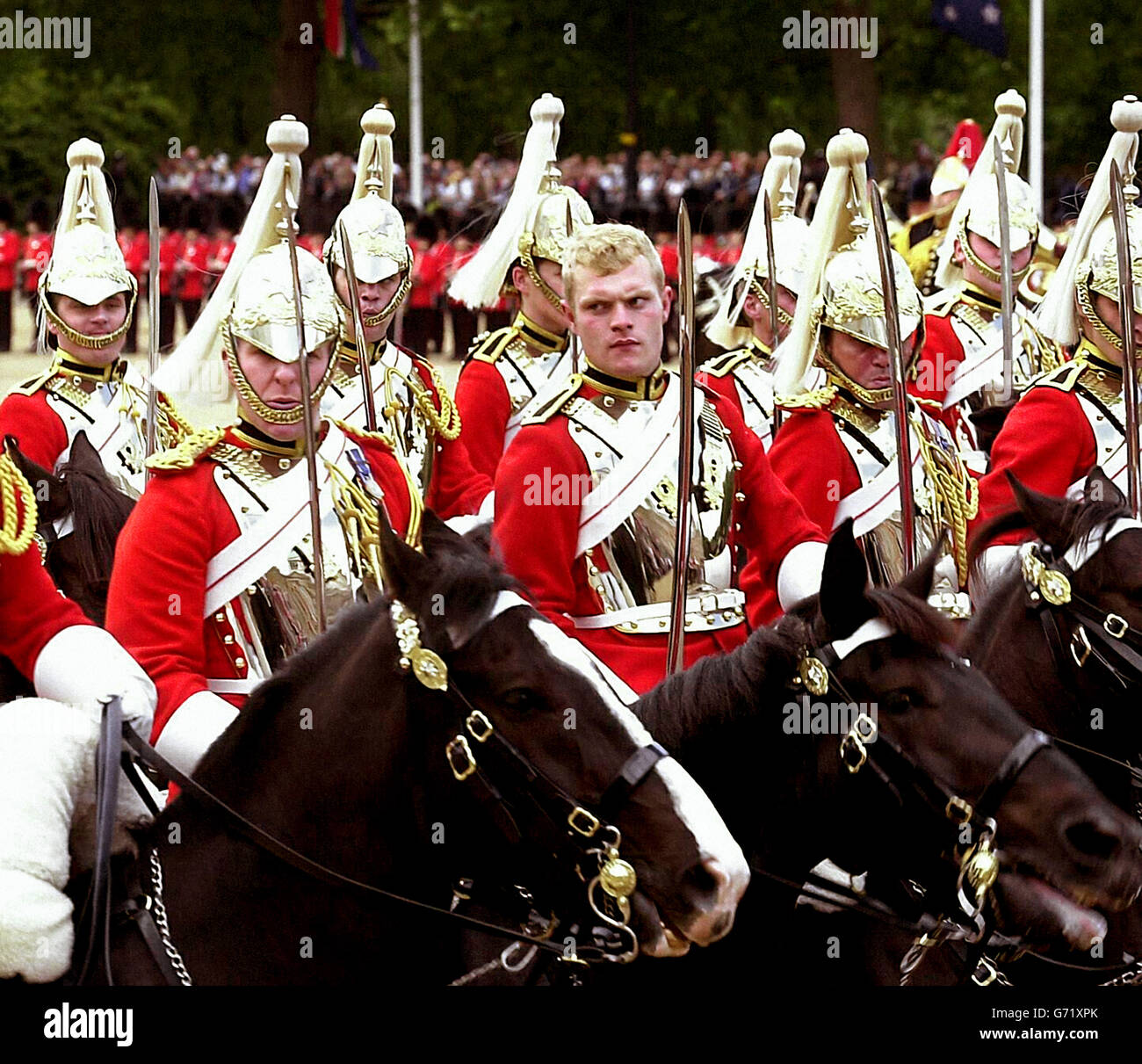 Trooping the Colour Stock Photo - Alamy