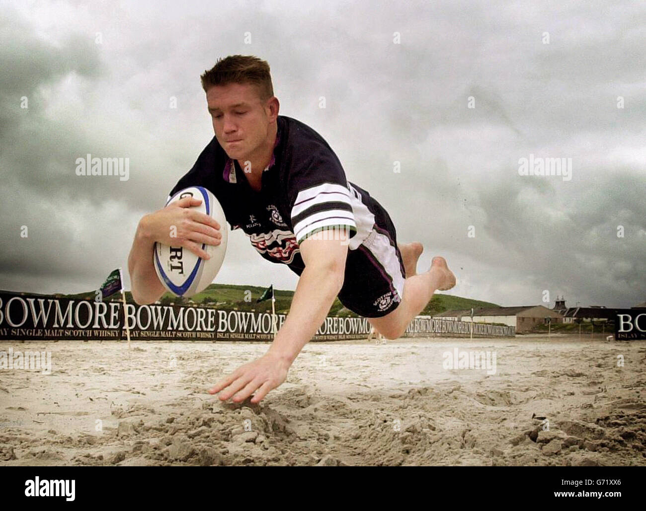 Training beach rugby action sport rugby union hi-res stock photography ...