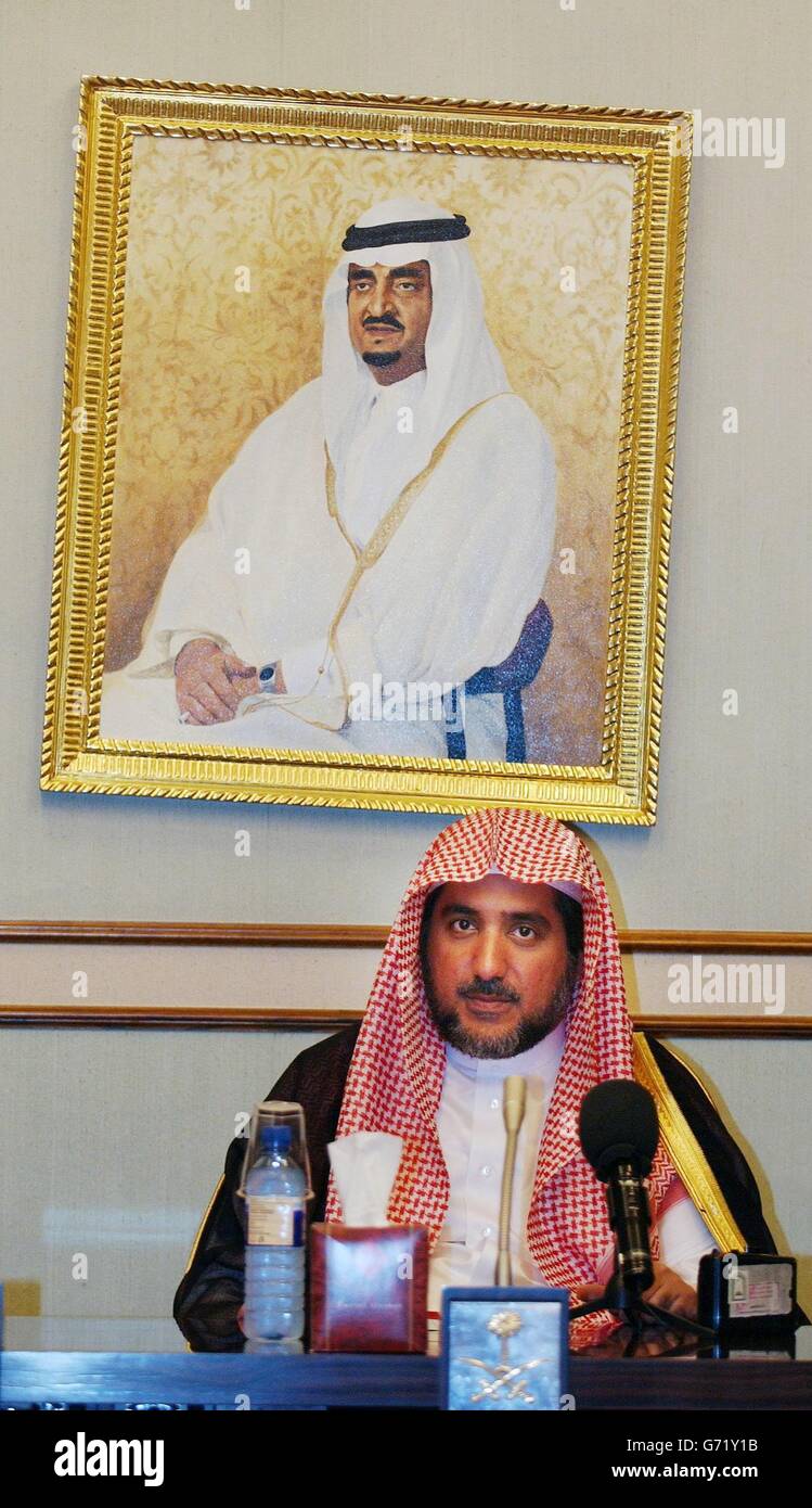 Dr saleh bin abdulaziz al shaikh news conference saudi arabian embassy ...
