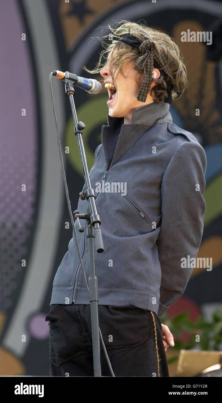 British Sea Power Isle of Wight Stock Photo - Alamy