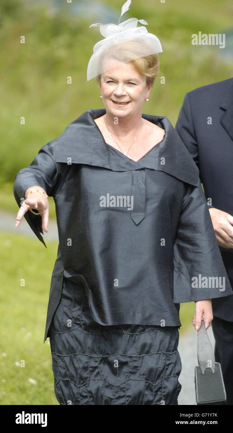 Former Scottish Secretary Helen Liddle arrives for the wedding of Jane ...