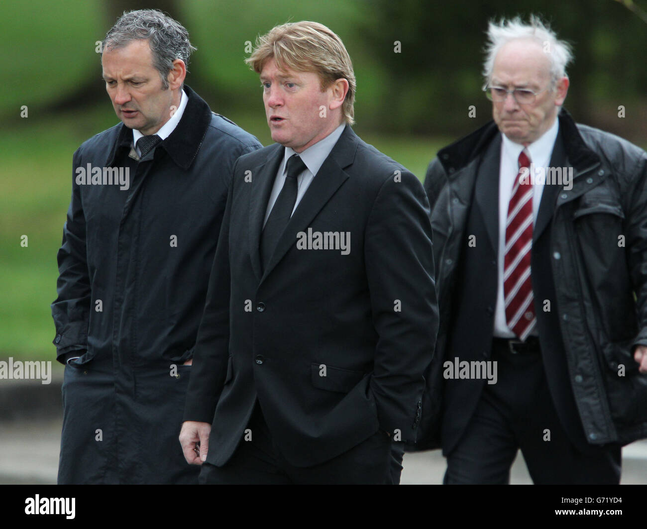News funeral jardine hi-res stock photography and images - Alamy