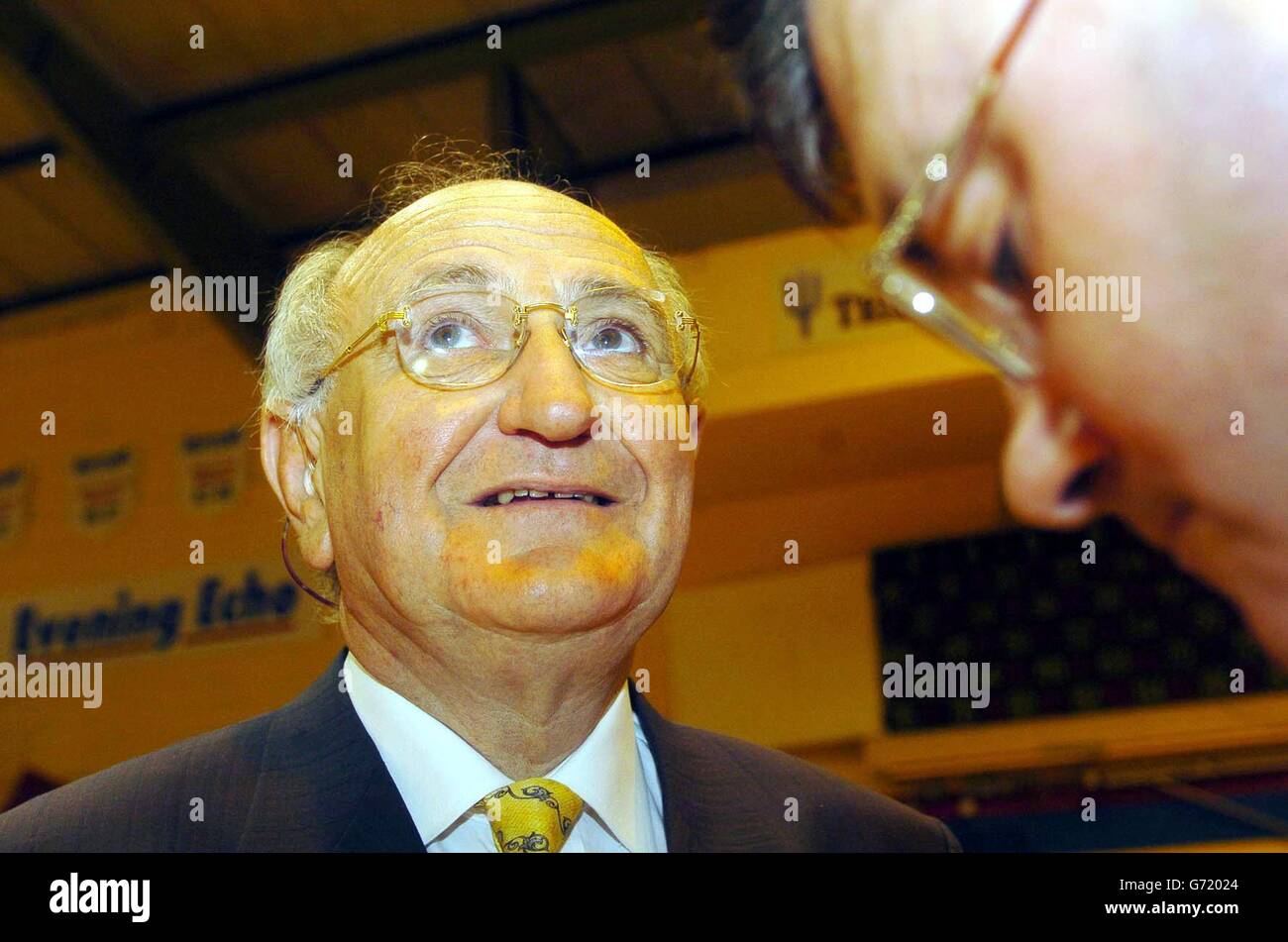 Gerry Collins - Euro Election Stock Photo - Alamy
