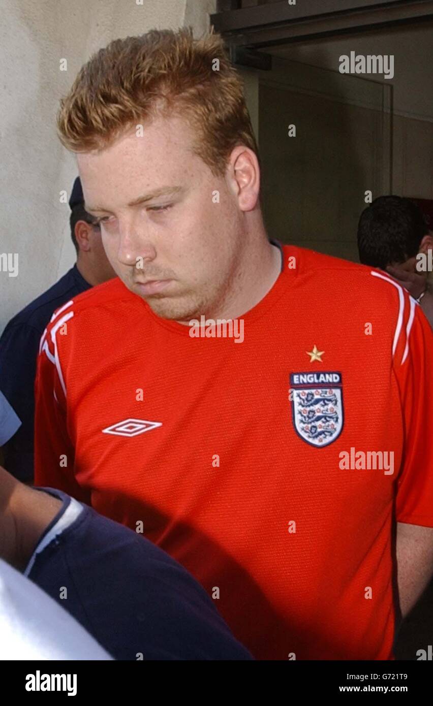 England hooligans in portugal hi-res stock photography and images - Alamy