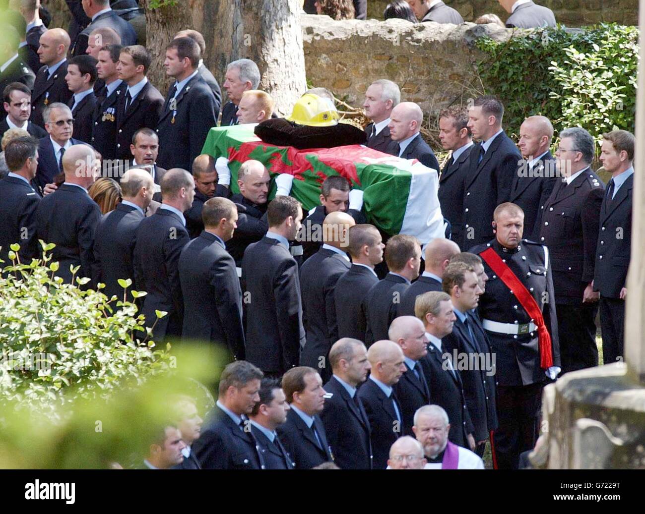 Richard Jenkins Funeral Stock Photo - Alamy