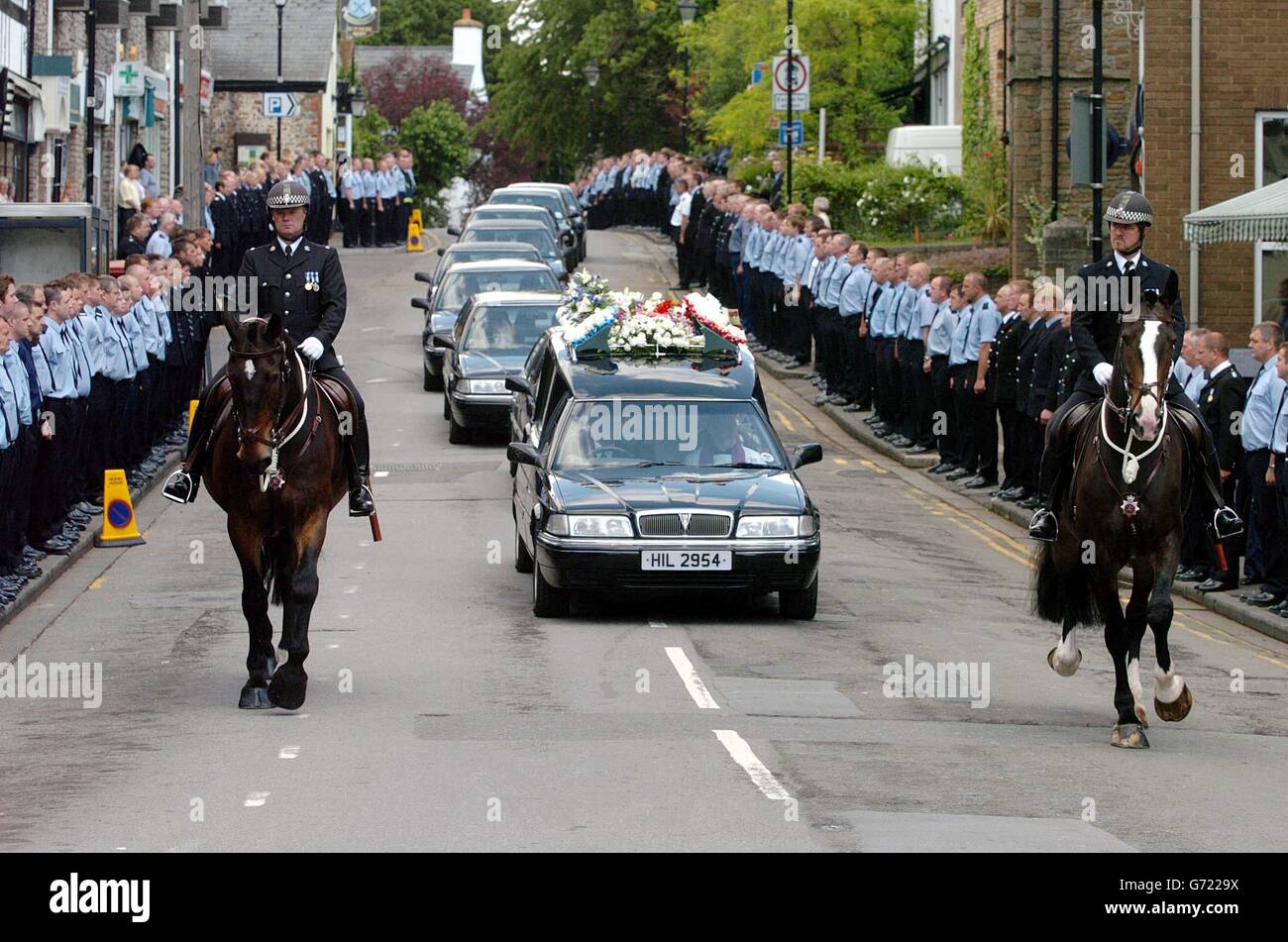 Richard Jenkins Funeral Stock Photo - Alamy
