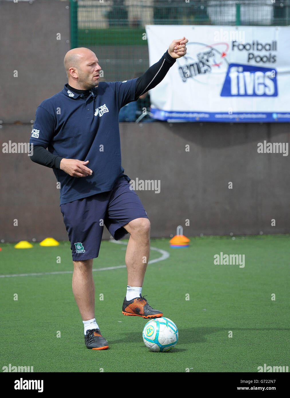 Soccer - StreetGames Football Pools Fives - Goals Plymouth. Guy ...