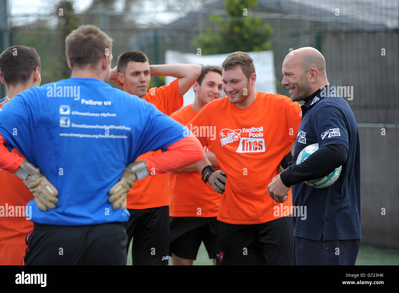 Soccer - StreetGames Football Pools Fives - Goals Plymouth. Guy ...