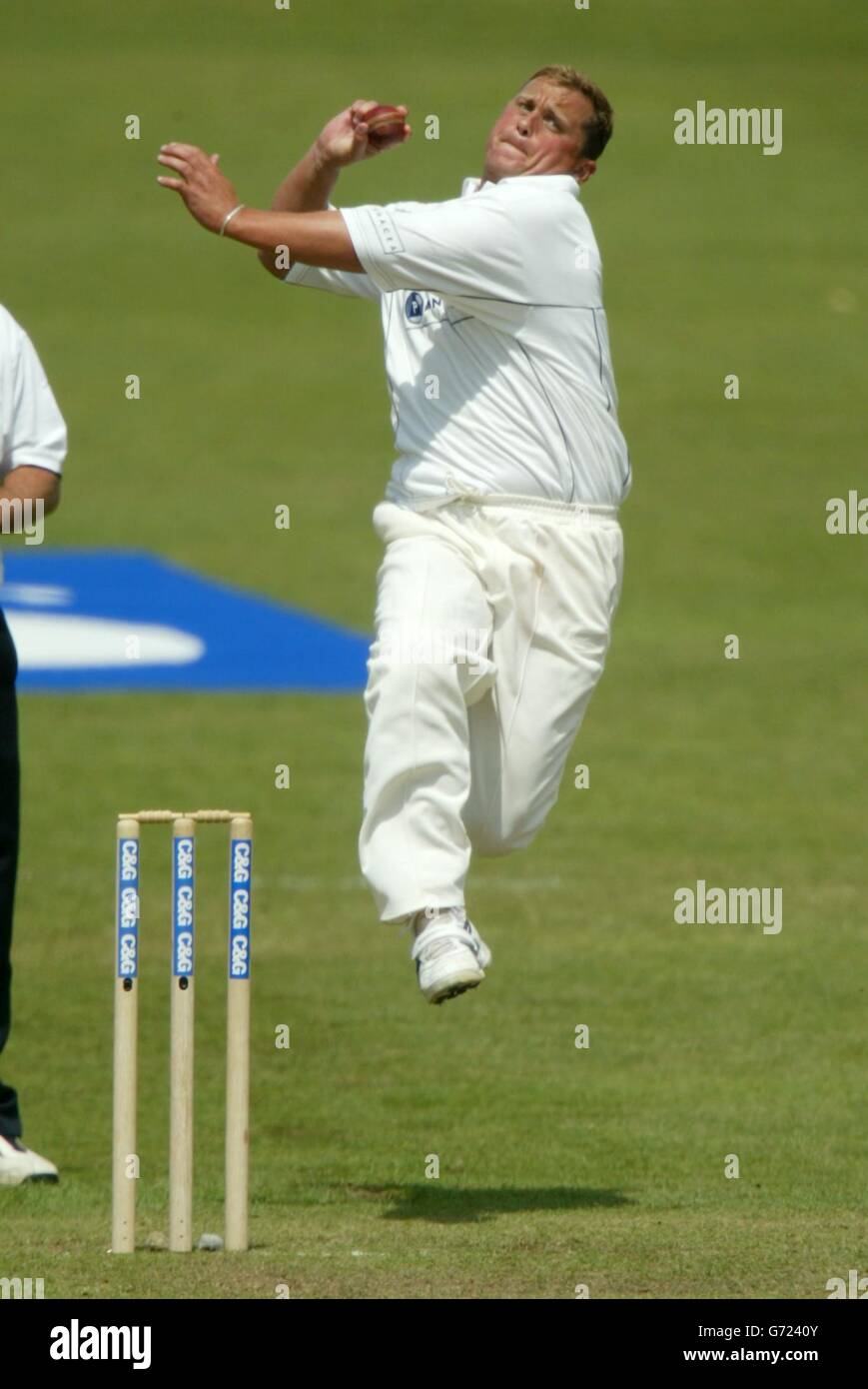 Action sport cricket darren gough hi-res stock photography and images ...