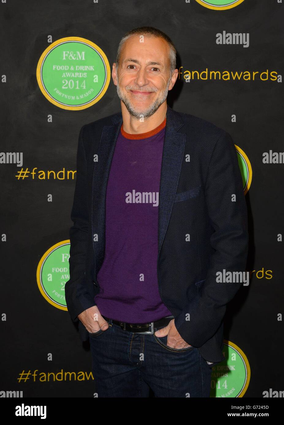 Michel Roux Jr arriving at the Fortnum & Mason Food and Drink Awards ...