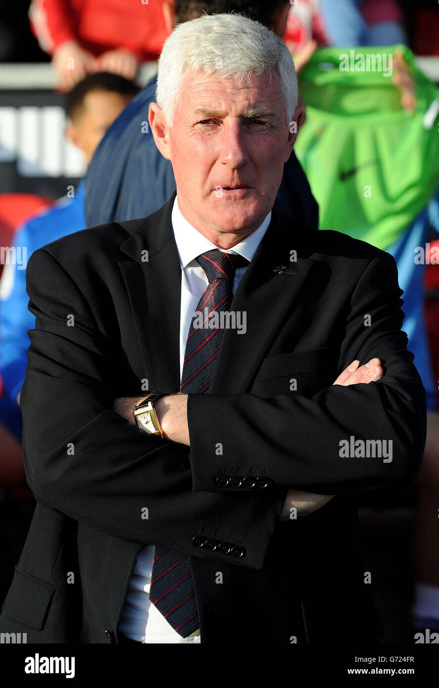 York City manager Nigel Worthington before the game against Fleetwood ...