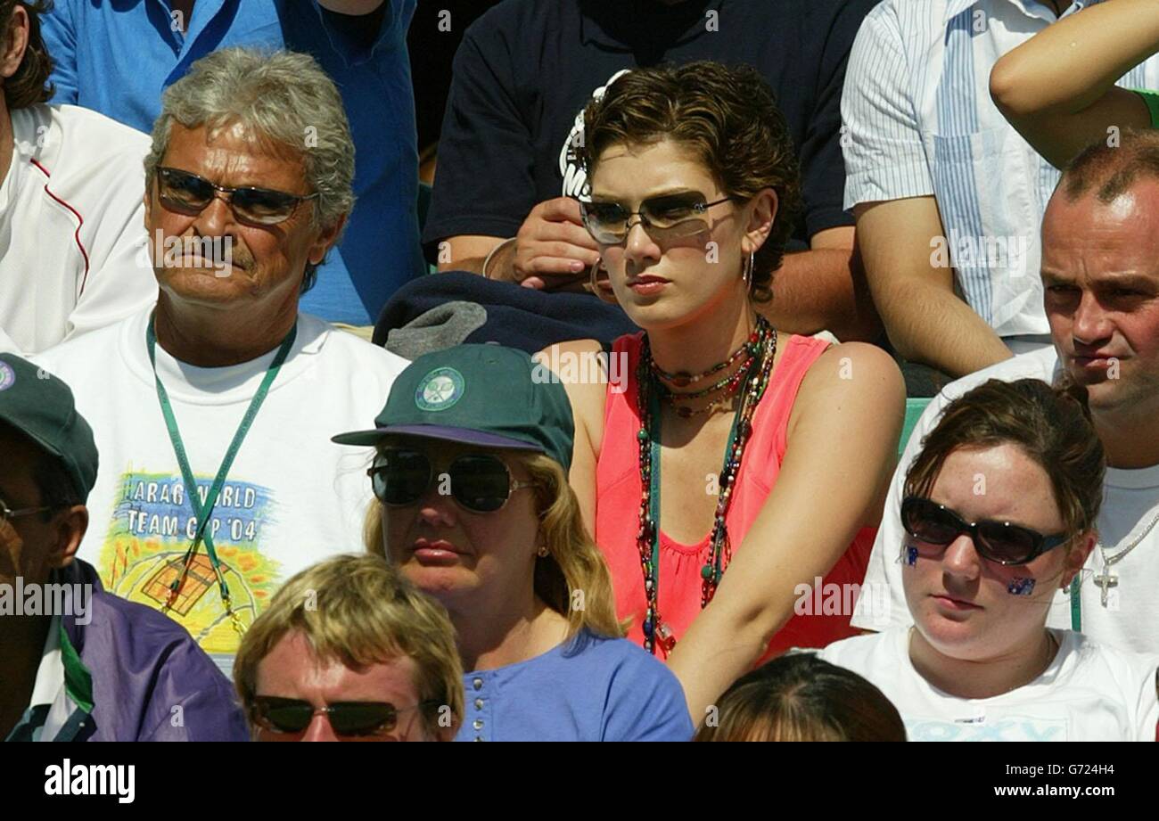 Delta Goodrem, the girlfriend of Mark Philippoussis from Australia ...
