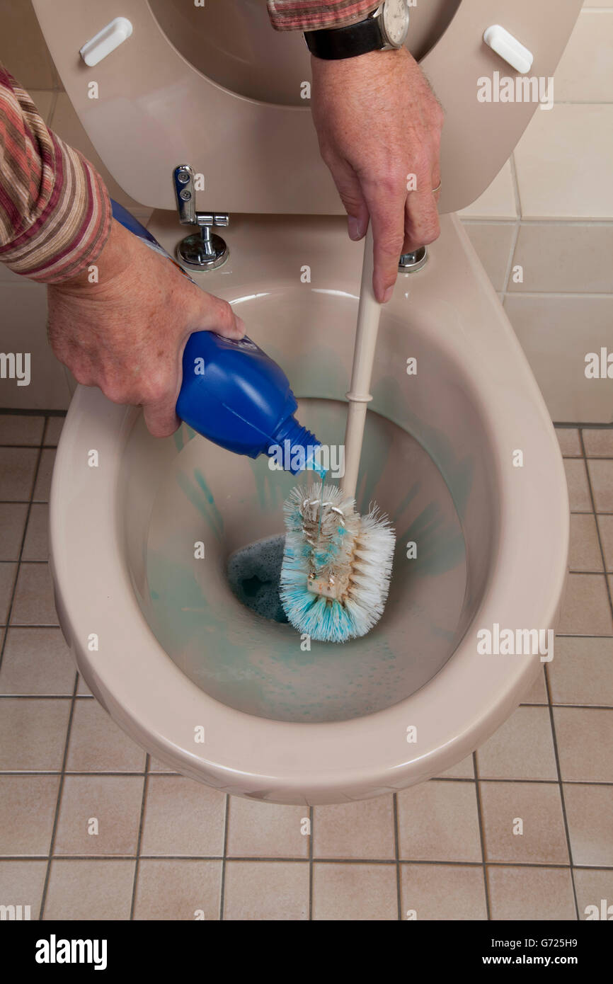 The toilet bowl cleaners hi-res stock photography and images - Alamy