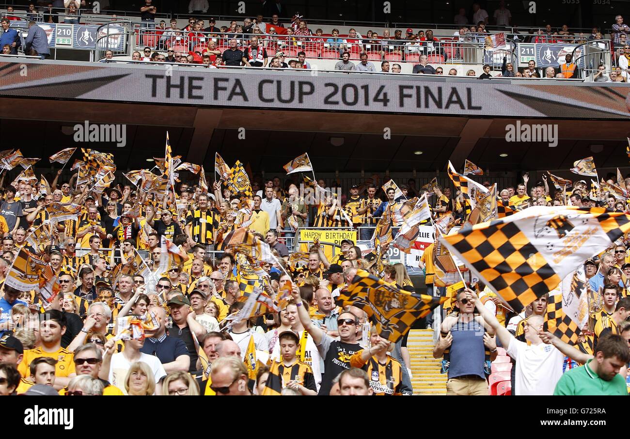 Soccer - FA Cup - Final - Arsenal v Hull City - Wembley Stadium Stock ...