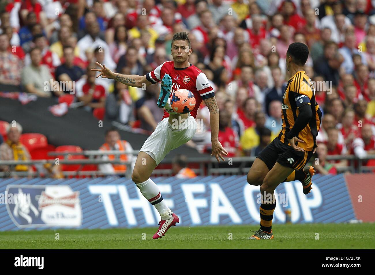 Soccer - FA Cup - Final - Arsenal v Hull City - Wembley Stadium Stock ...