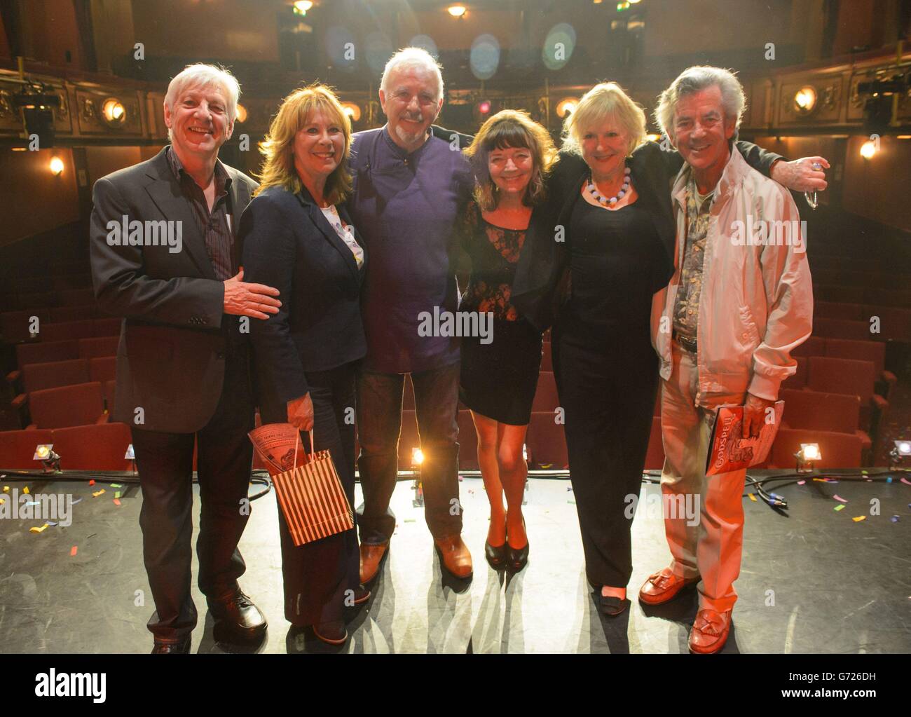Godspell Original Cast Reunion - London Stock Photo - Alamy