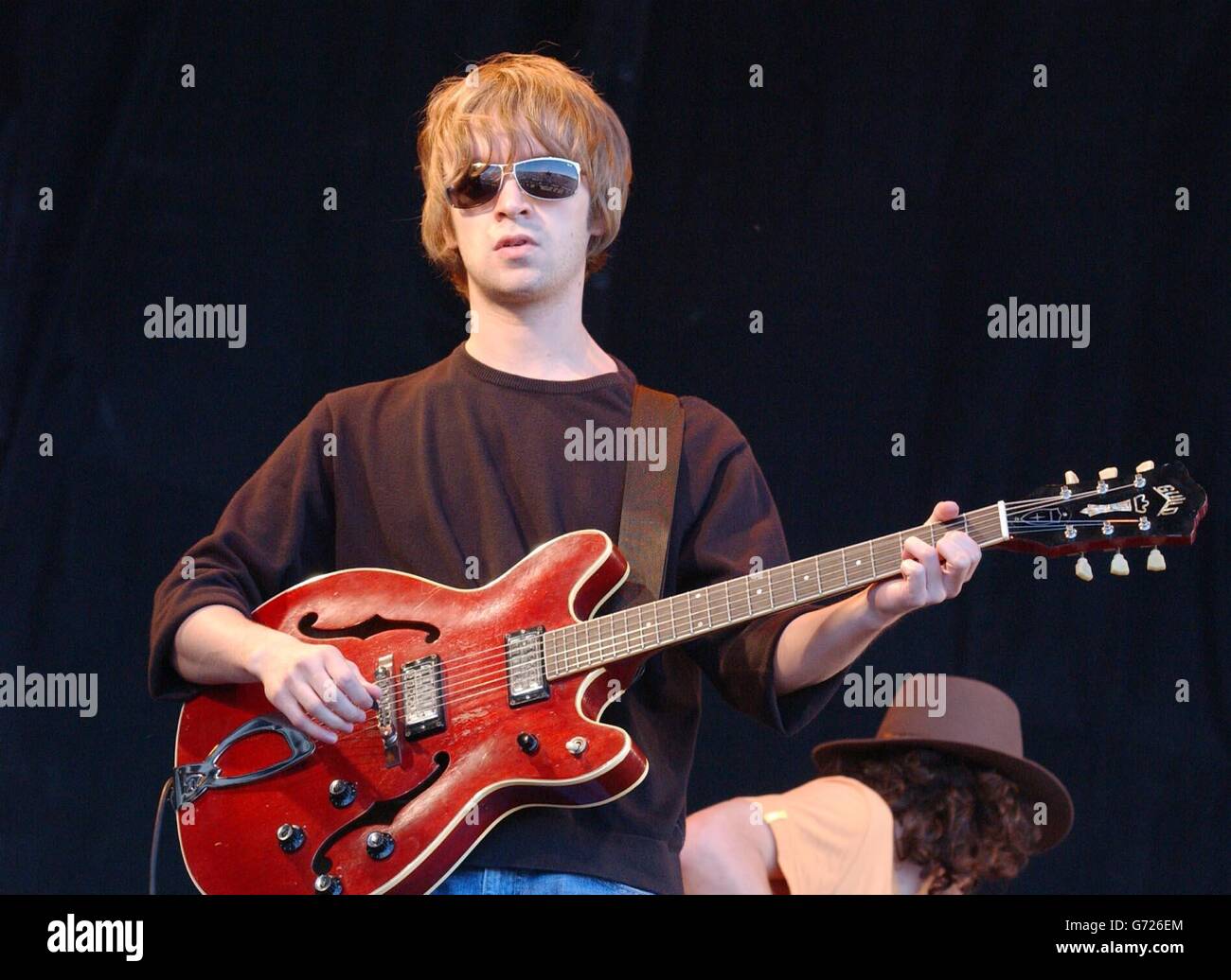 The Stands Glastonbury 2004 Stock Photo - Alamy