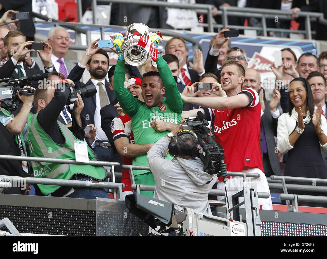 Soccer - FA Cup - Final - Arsenal v Hull City - Wembley Stadium Stock ...