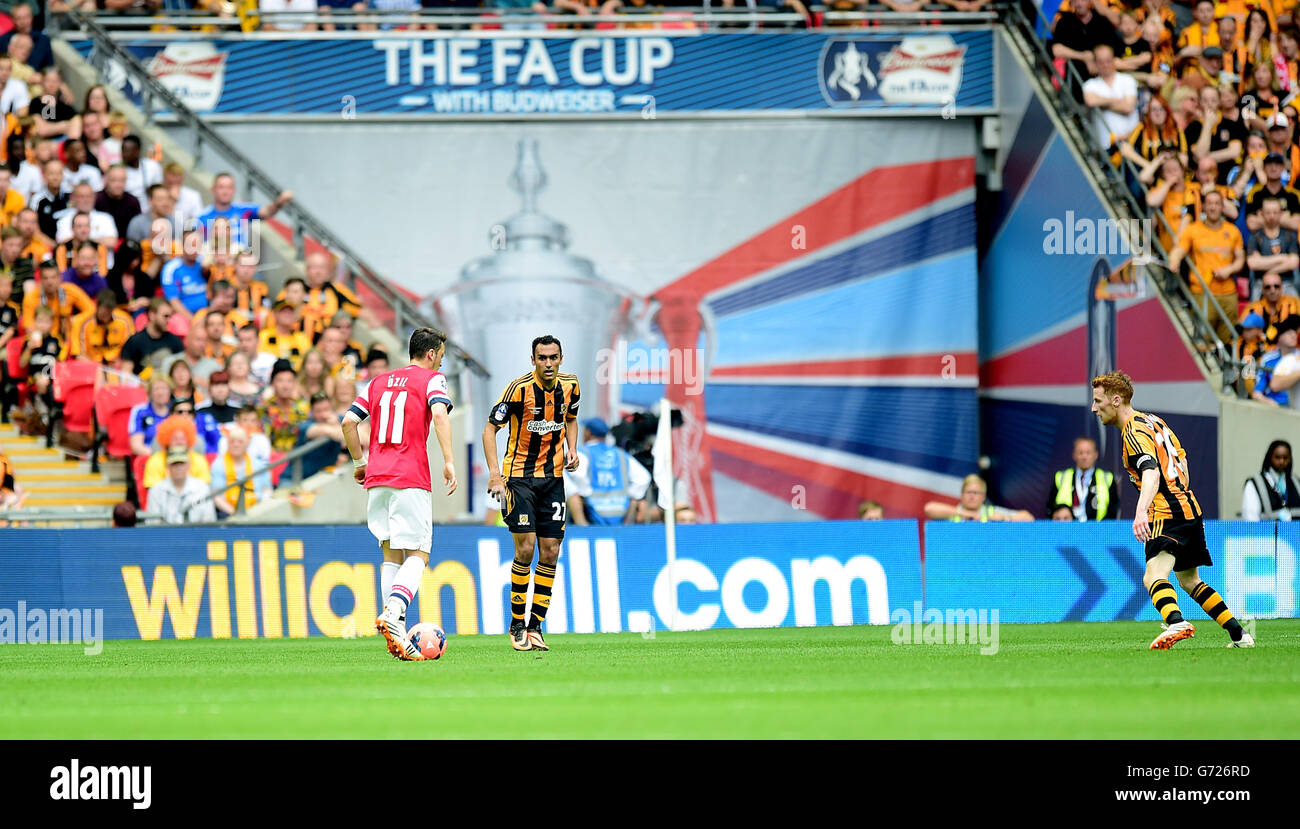 Soccer fa cup final arsenal v hull city wembley stadium hi-res stock ...