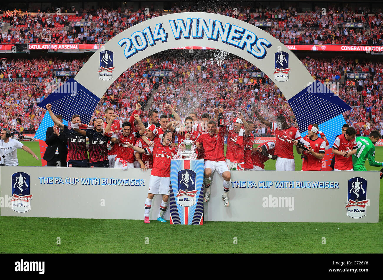 Soccer - FA Cup - Final - Arsenal v Hull City - Wembley Stadium Stock ...