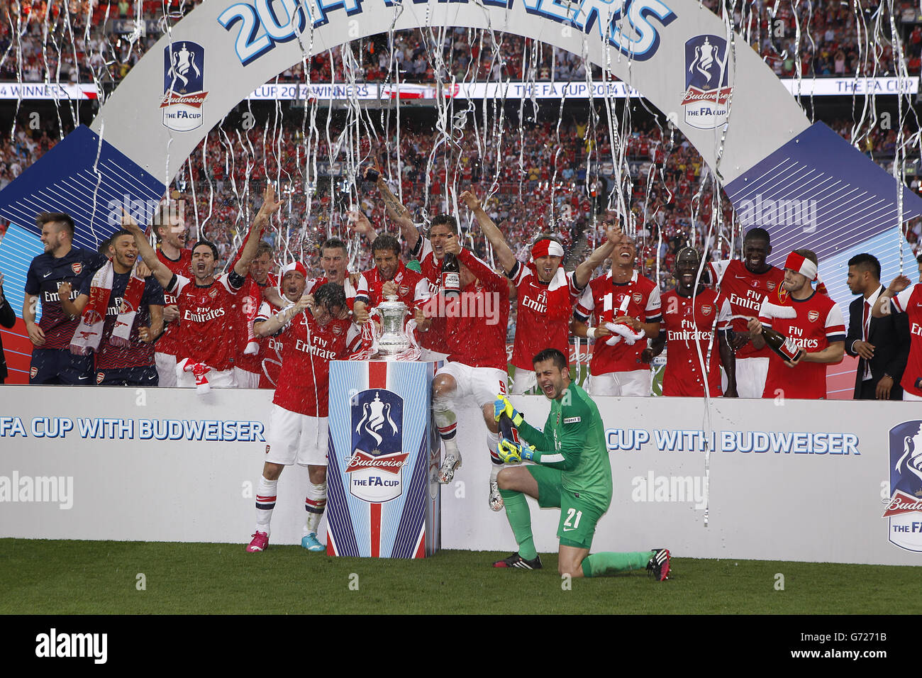 Soccer - FA Cup - Final - Arsenal v Hull City - Wembley Stadium Stock ...