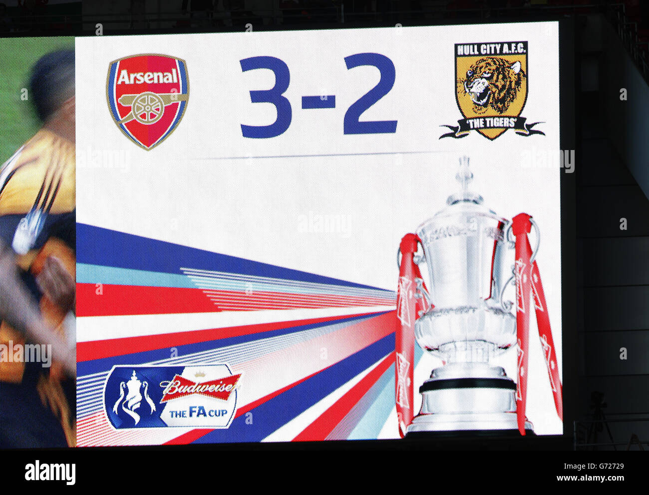 Soccer - FA Cup - Final - Arsenal v Hull City - Wembley Stadium Stock ...