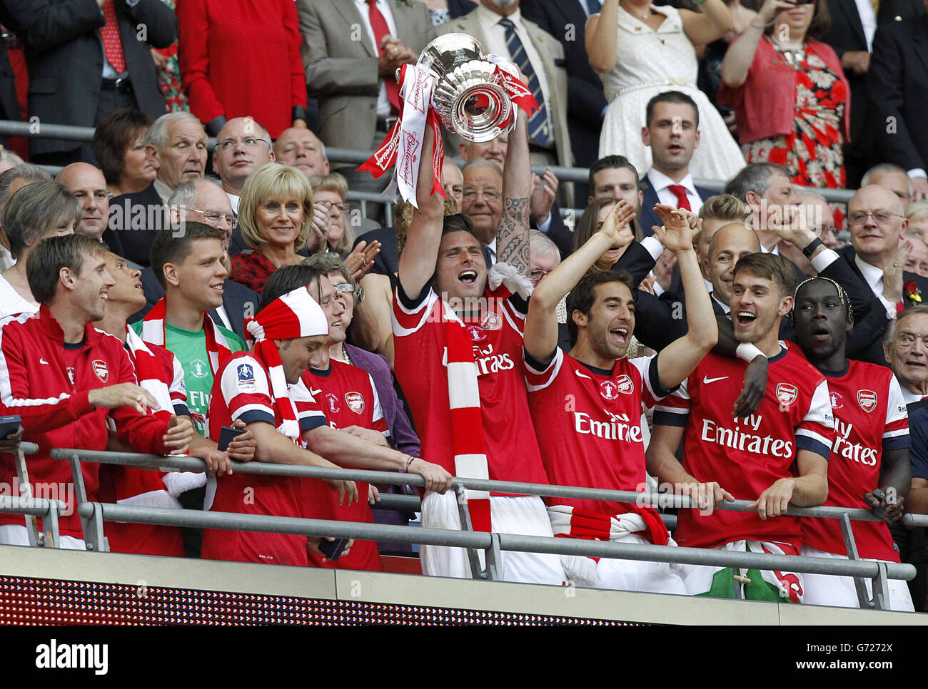 Soccer - FA Cup - Final - Arsenal v Hull City - Wembley Stadium Stock ...