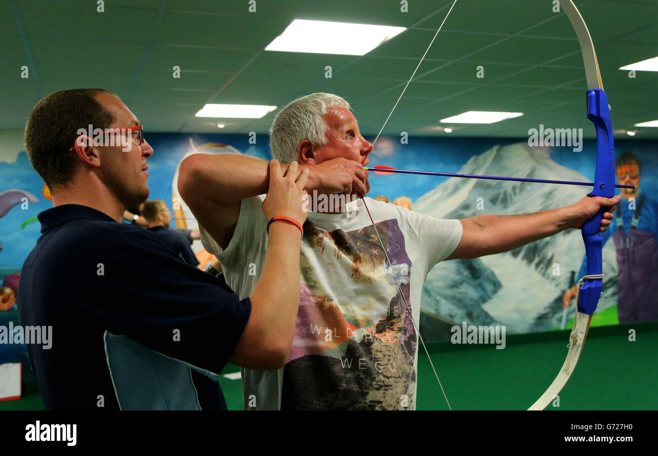 Uk blind veterans centre hi-res stock photography and images - Alamy